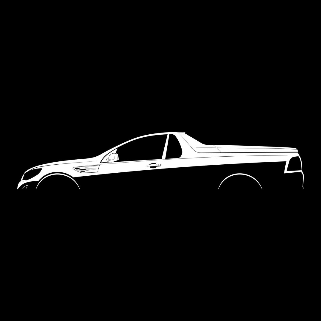 HSV Maloo (VF) Silhouette Vector File - Etsy
