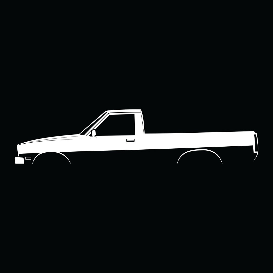 L200 (1984) Silhouette Vector File - Etsy