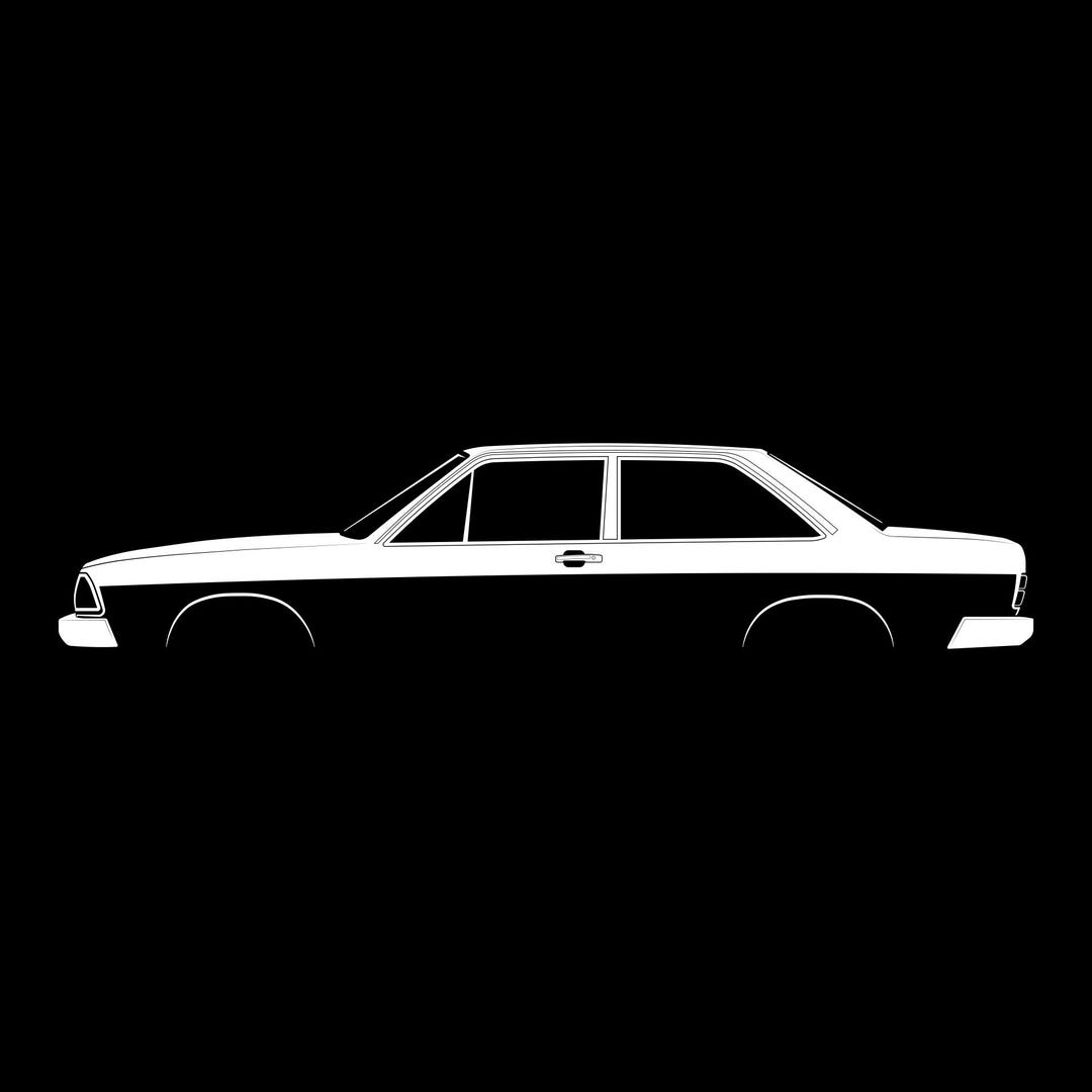 100 Coupe (C2) Silhouette Vector File - Etsy