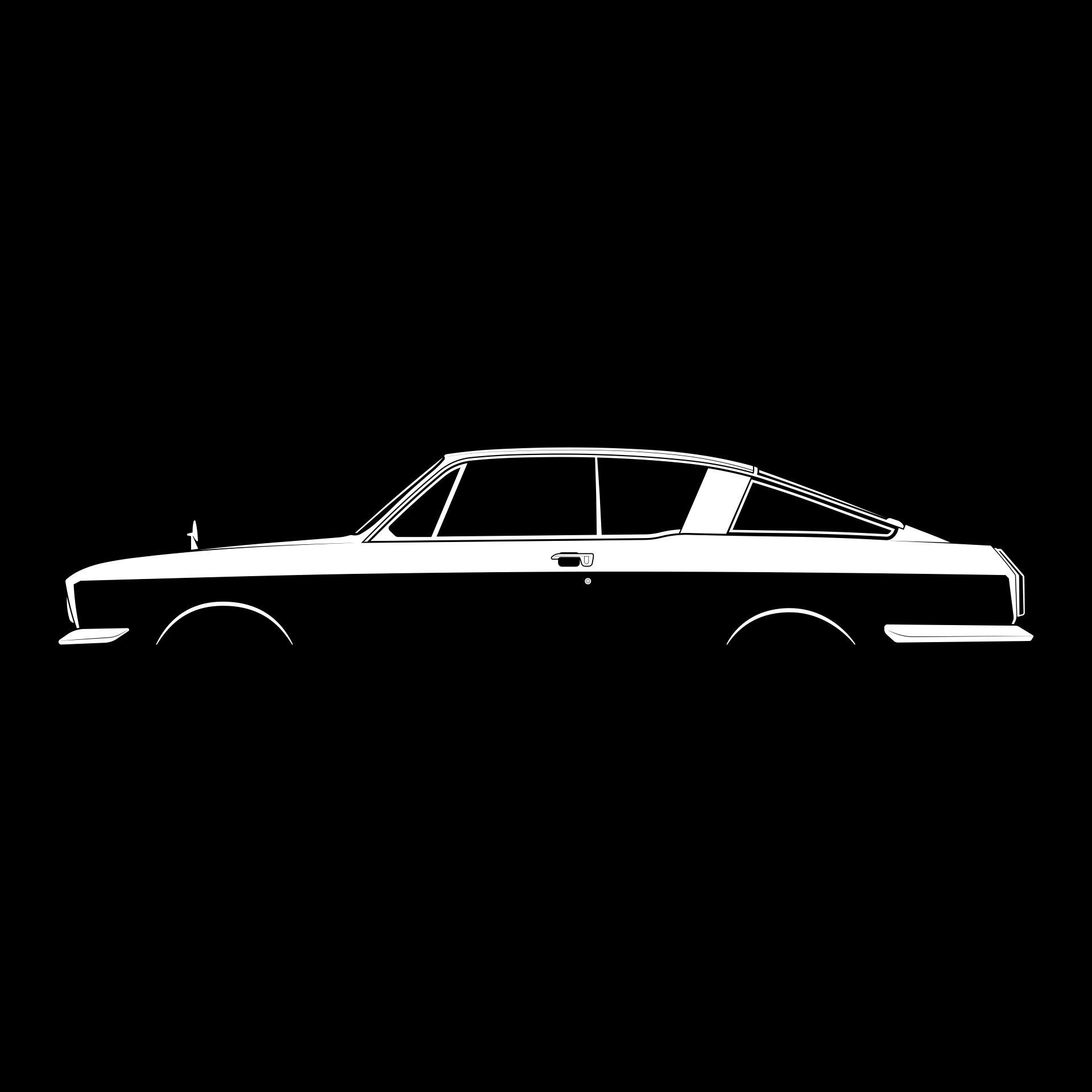 Rapier Fastback Silhouette Vector File - Etsy
