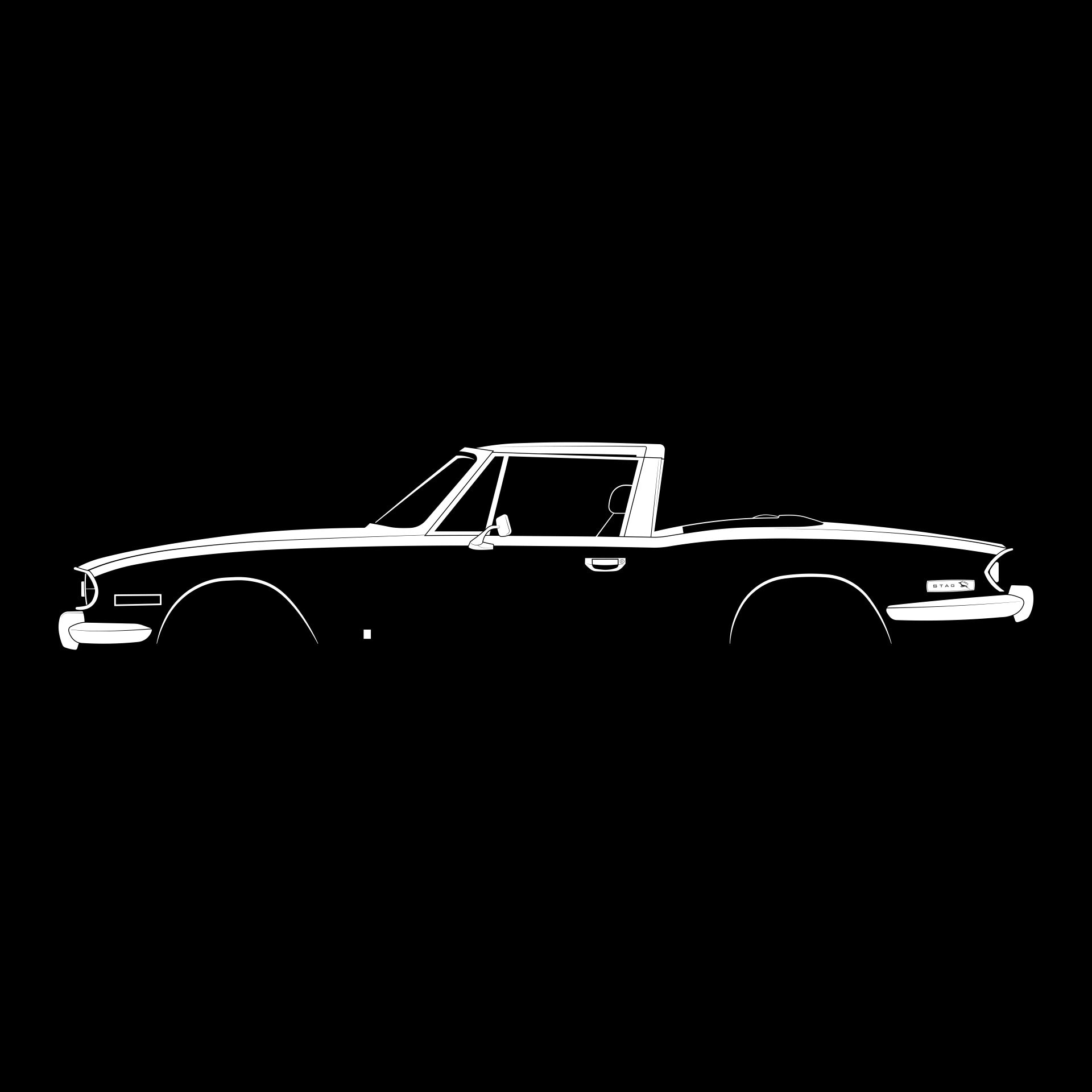 Stag Silhouette Vector File - Etsy