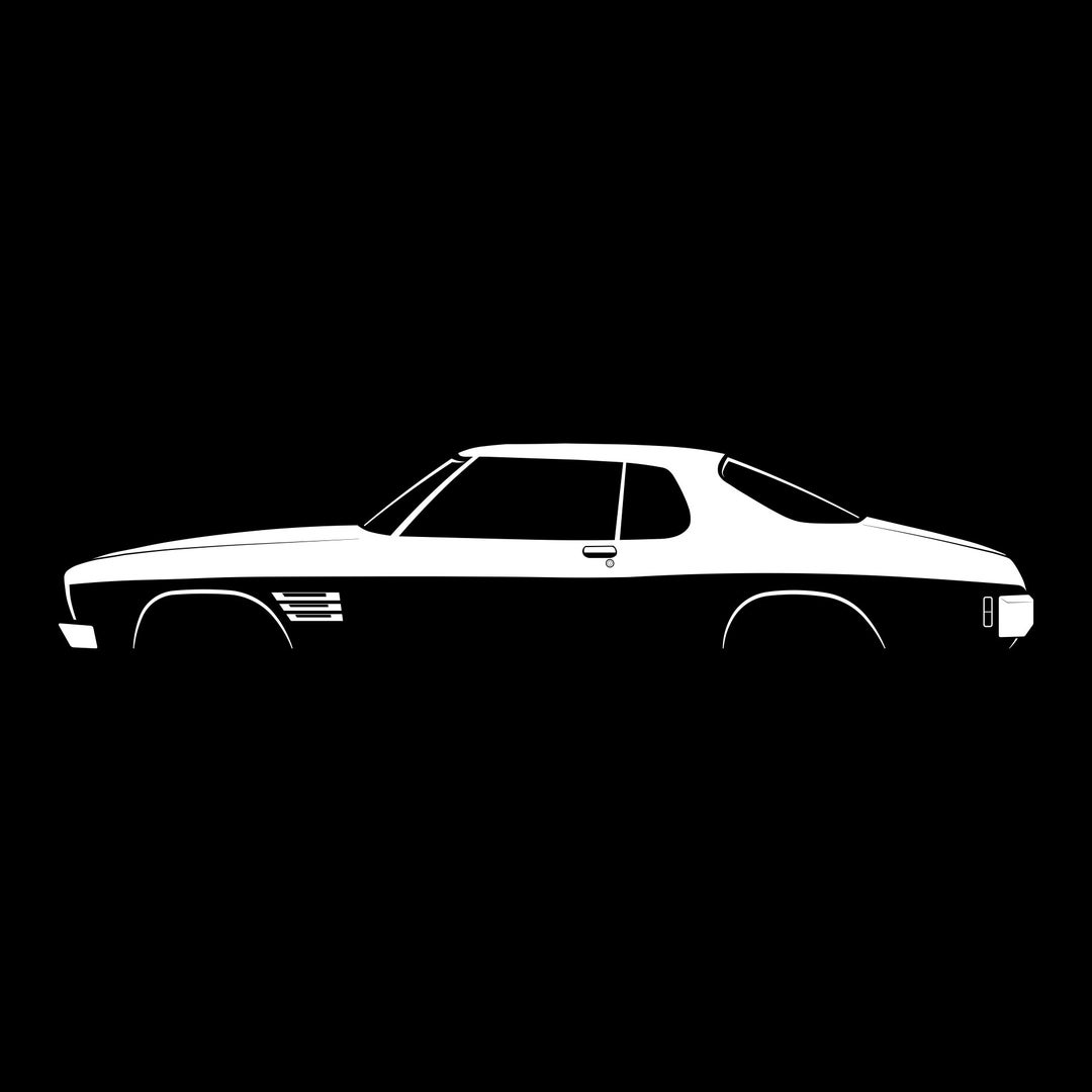 Monaro GTS (HQ) Silhouette Vector File - Etsy