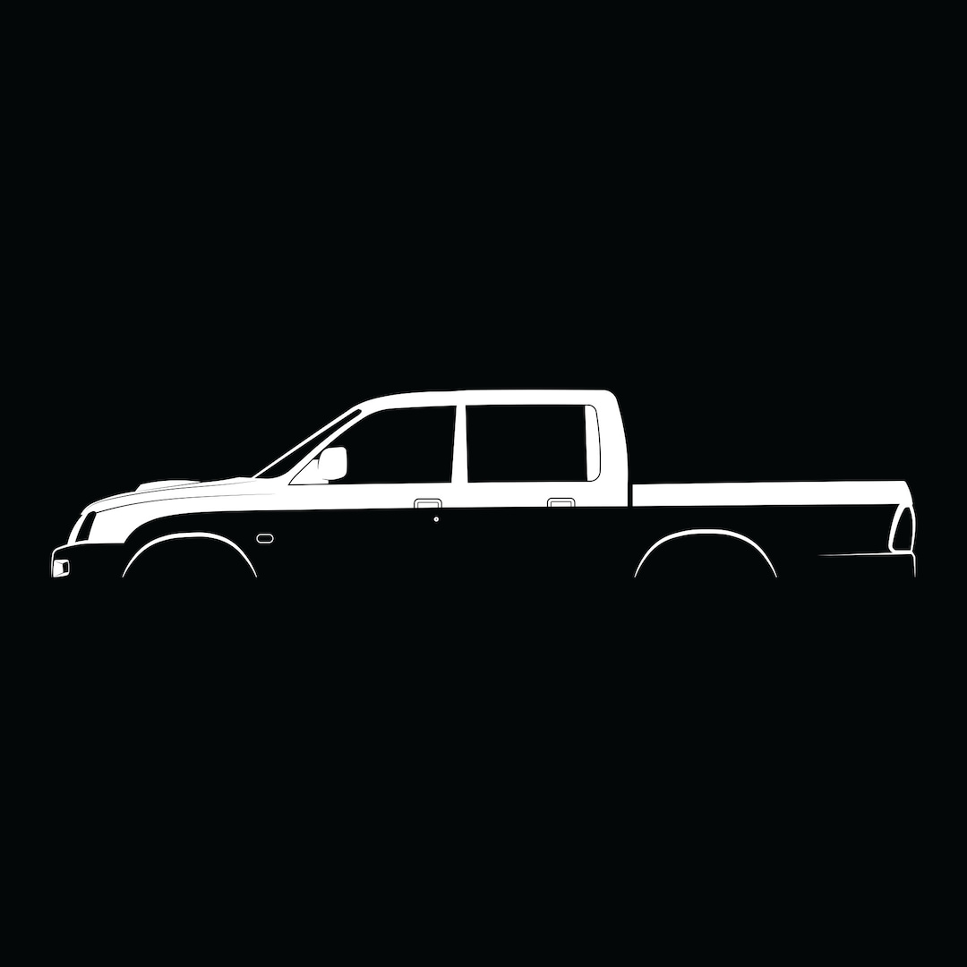 L200 (1996) Silhouette Vector File - Etsy