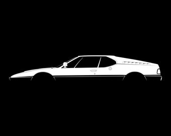 Buy Bmw M1 Vector Online In India - Etsy India