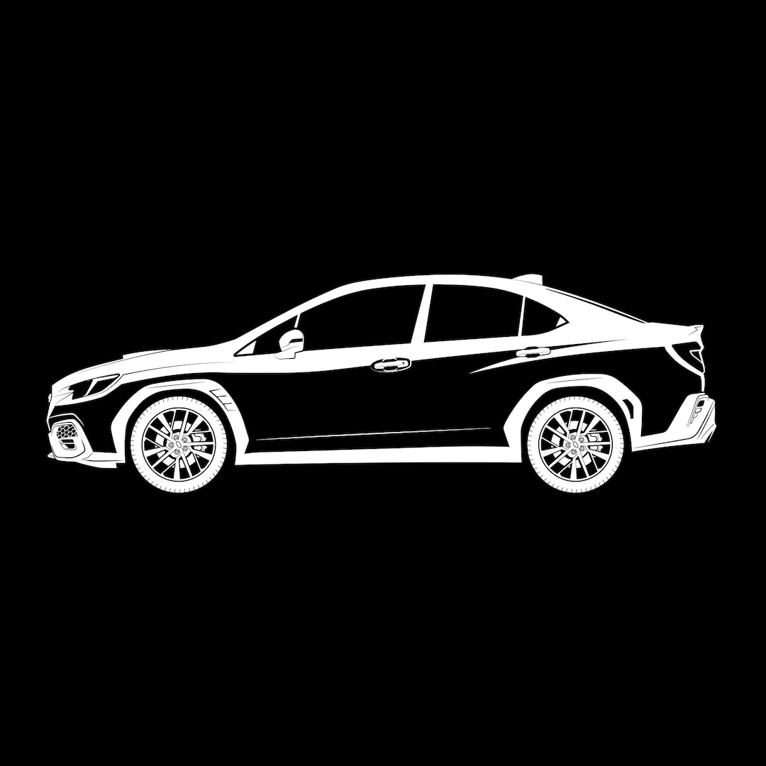 WRX (VB) Silhouette Vector File - Etsy