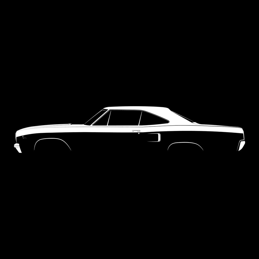 Road Runner (1970) Silhouette Vector File - Etsy