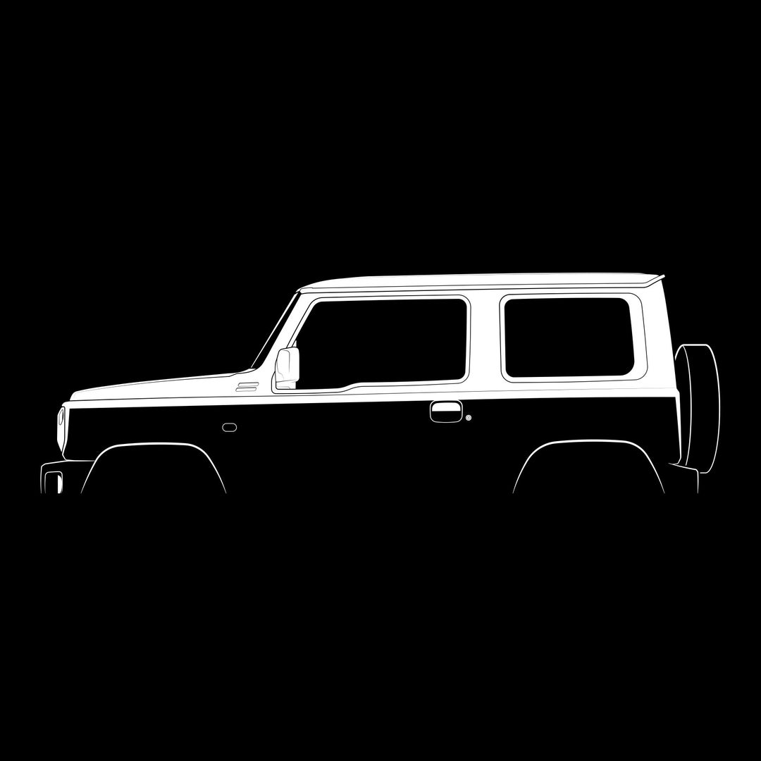Jimny (2018) Silhouette Vector File - Etsy