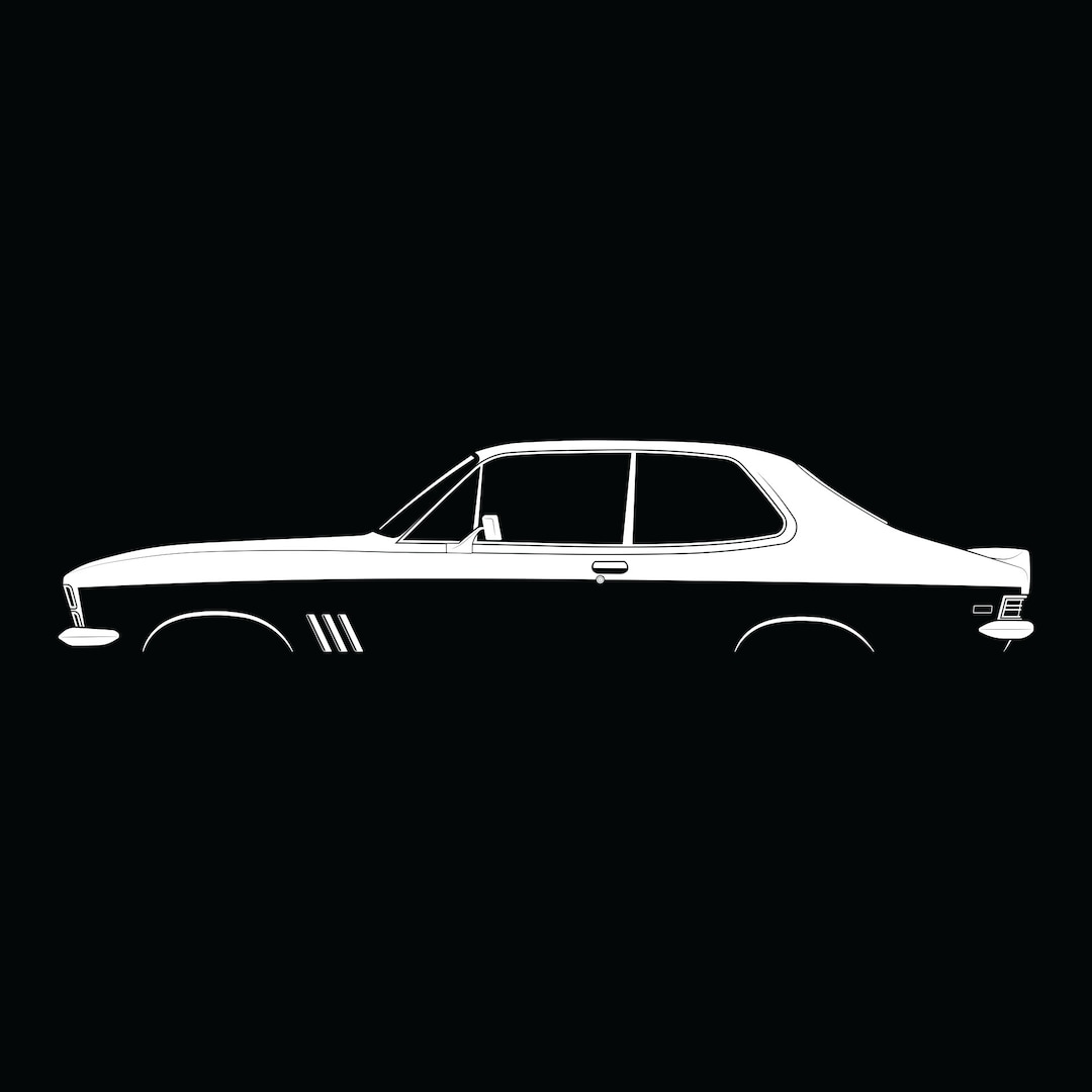 Torana XU-1 (LC/LJ) Silhouette Vector File - Etsy