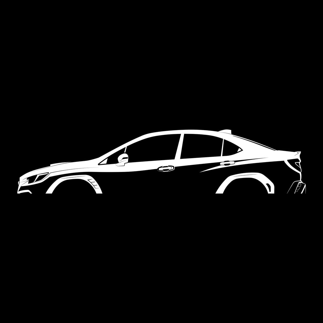 WRX (VB) Silhouette Vector File - Etsy
