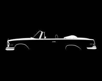 Mercedes-benz W124 DXF Svg Vector File for Laser Cut Print - Etsy Israel