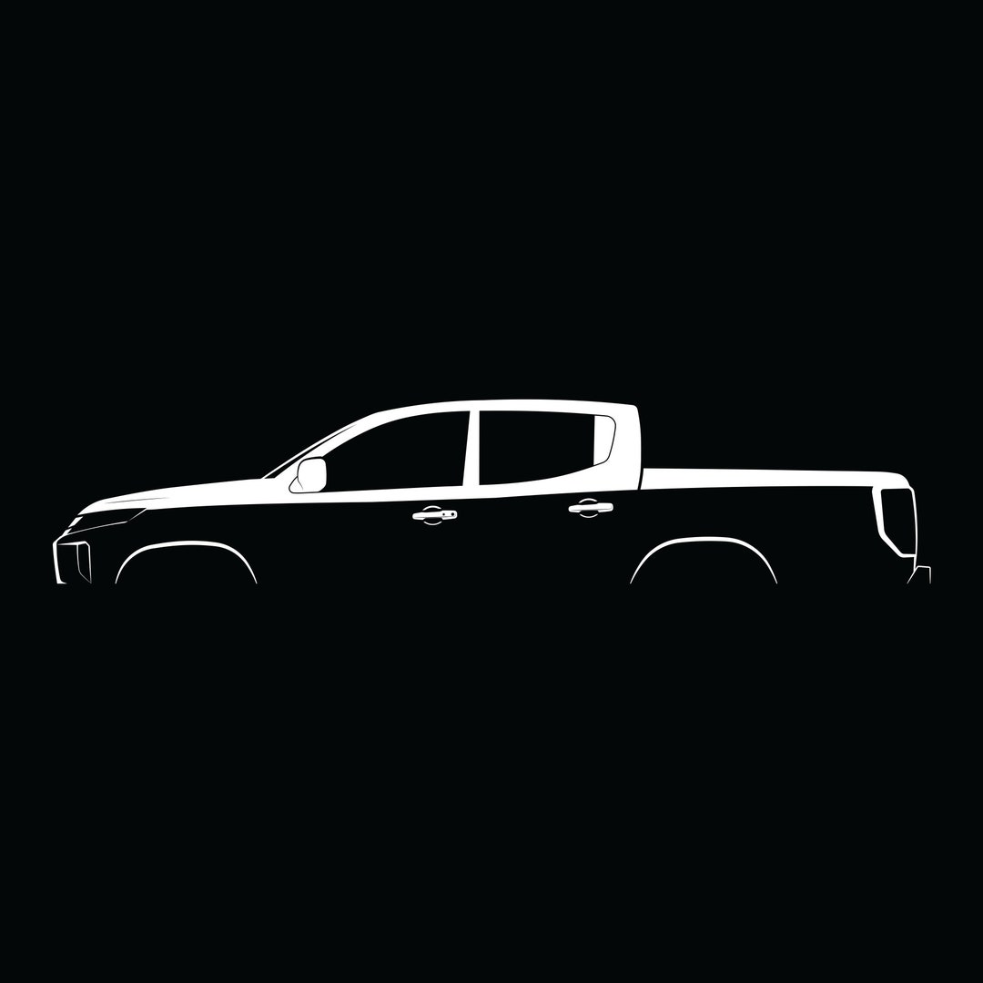L200 (2019) Silhouette Vector File - Etsy