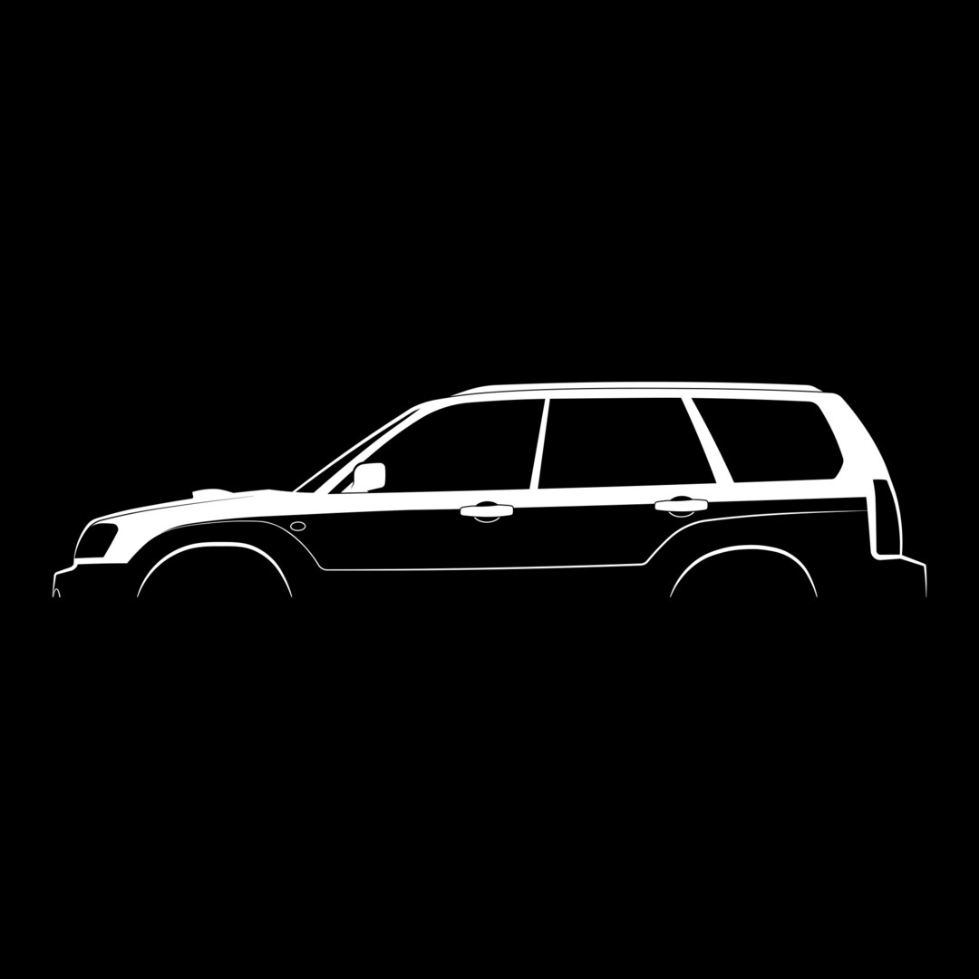 Forester (SG) Silhouette Vector File - Etsy