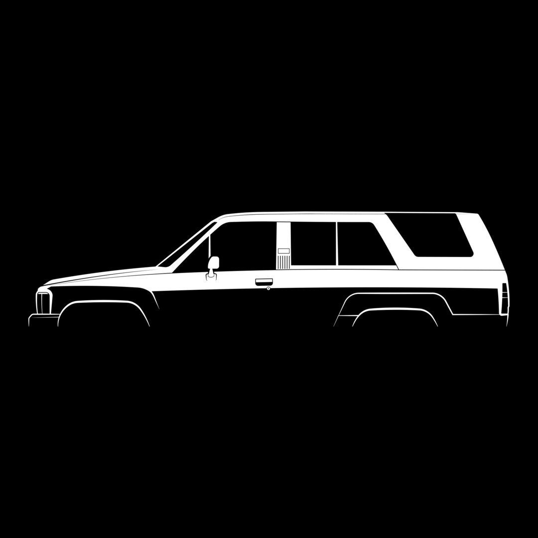 4runner N60 Silhouette Vector File - Etsy