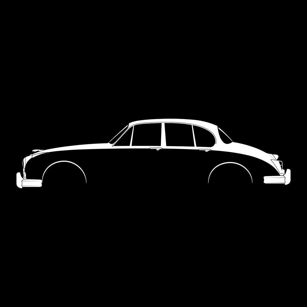 Mark II Silhouette Vector File - Etsy