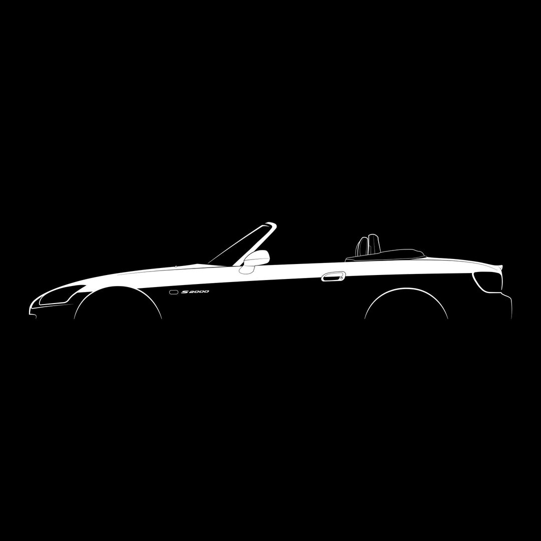 S2000 Silhouette Vector File - Etsy