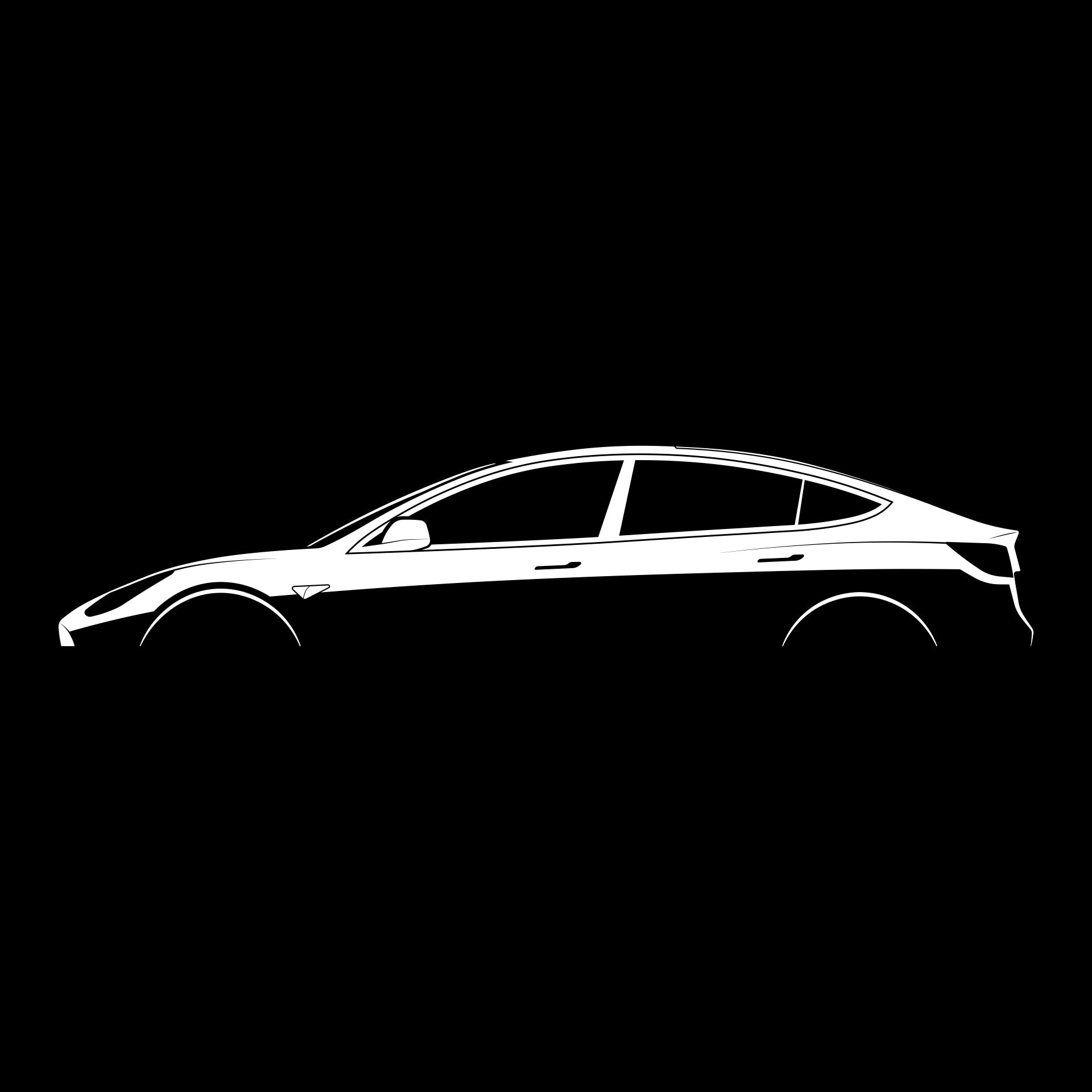 Model Silhouette Vector