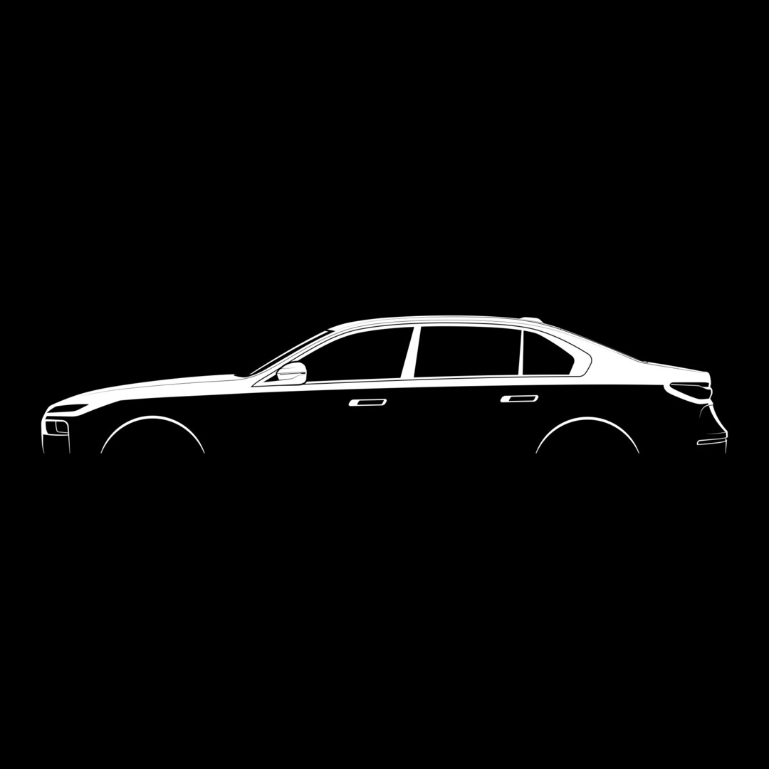 7 Series G70 Silhouette Vector File - Etsy
