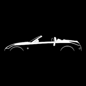 350Z (coupe/roadster) Silhouette Vector File - Etsy