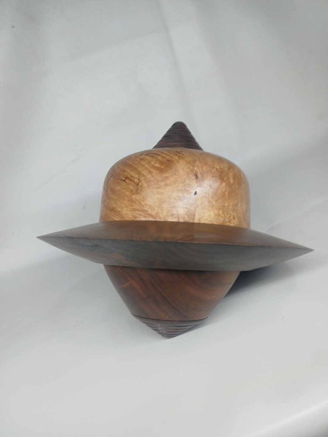 Su. Spectacular Flying Sauser Hardwood Cremation Urn. by Century Urns ...