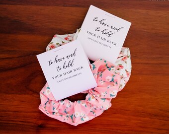 Bridal Scrunchie Tags - Etsy