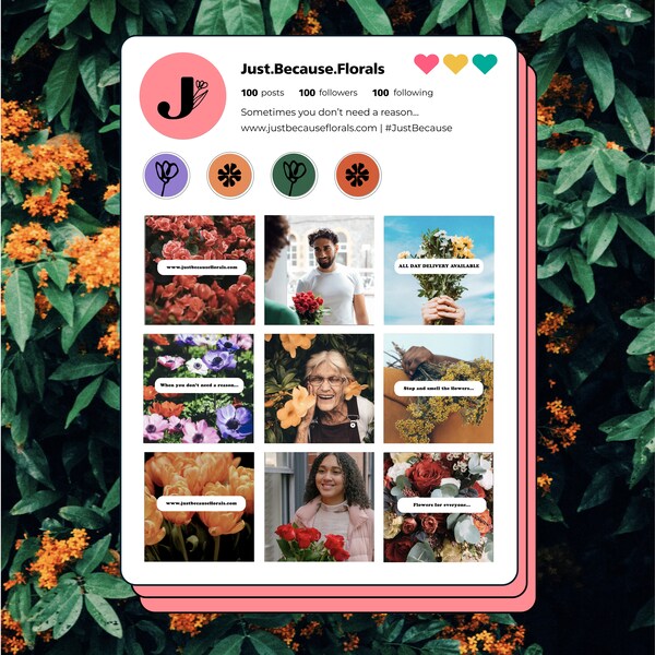Adobe Social Media Template - Etsy