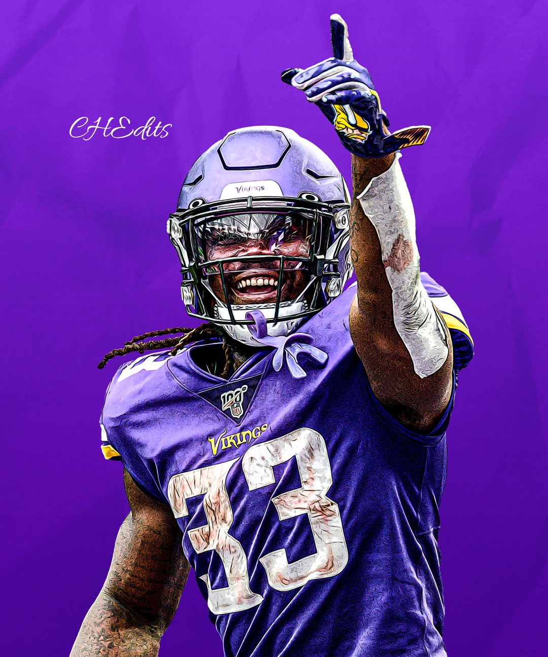 Dalvin Cook Poster Art - Etsy