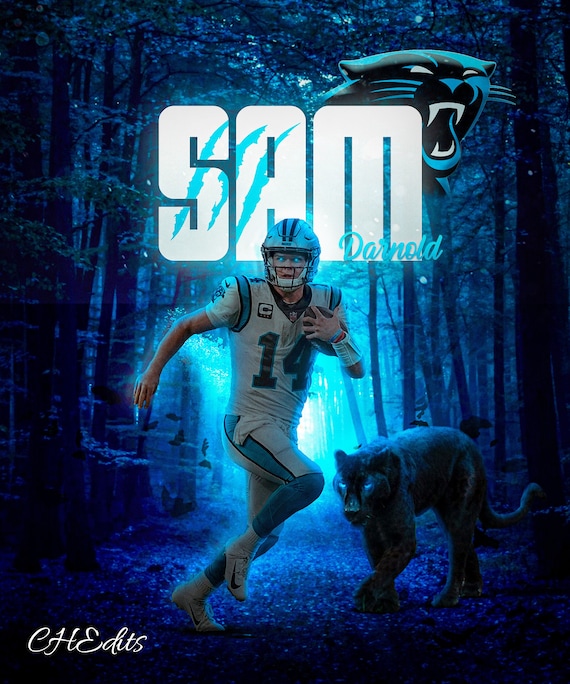 Sam Darnold Sports Graphic - Etsy
