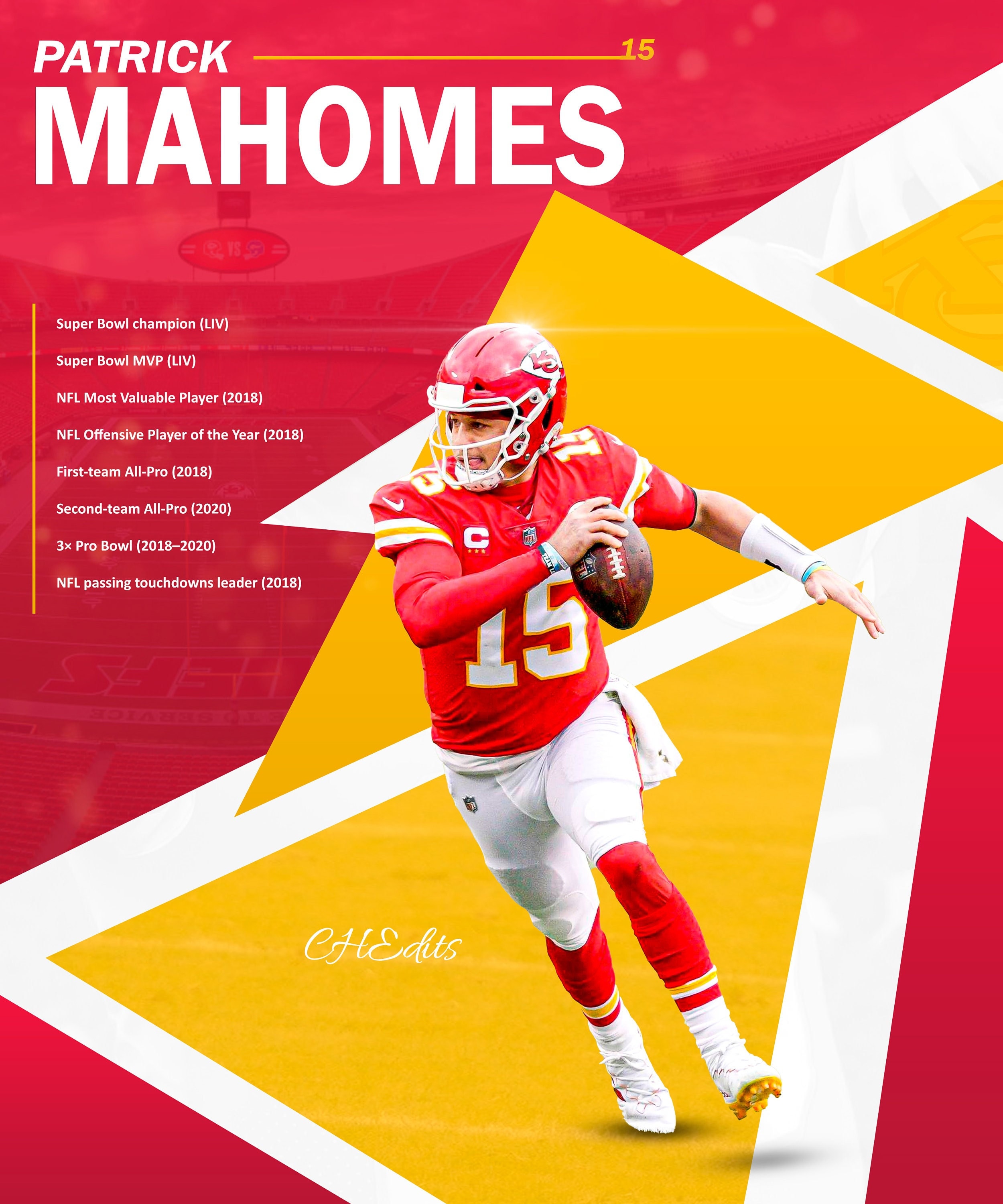 Patrick Mahomes Sports Graphic - Etsy
