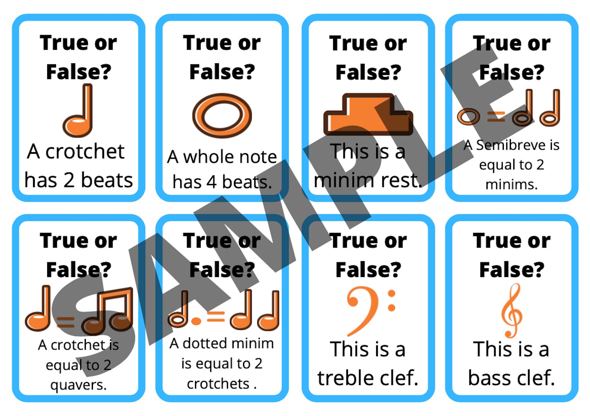 Printable Music Boardgame | Music | Piano | Music Teacher | Instant ...