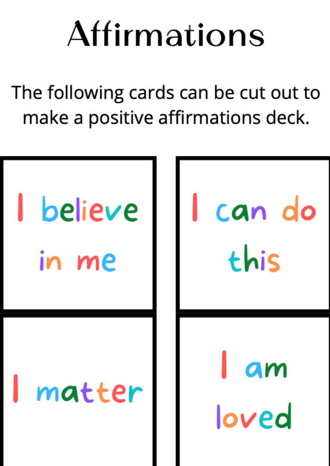 My Calm Down Kit Printable Resources Anxiety Anger Emotions PDF SEND ...