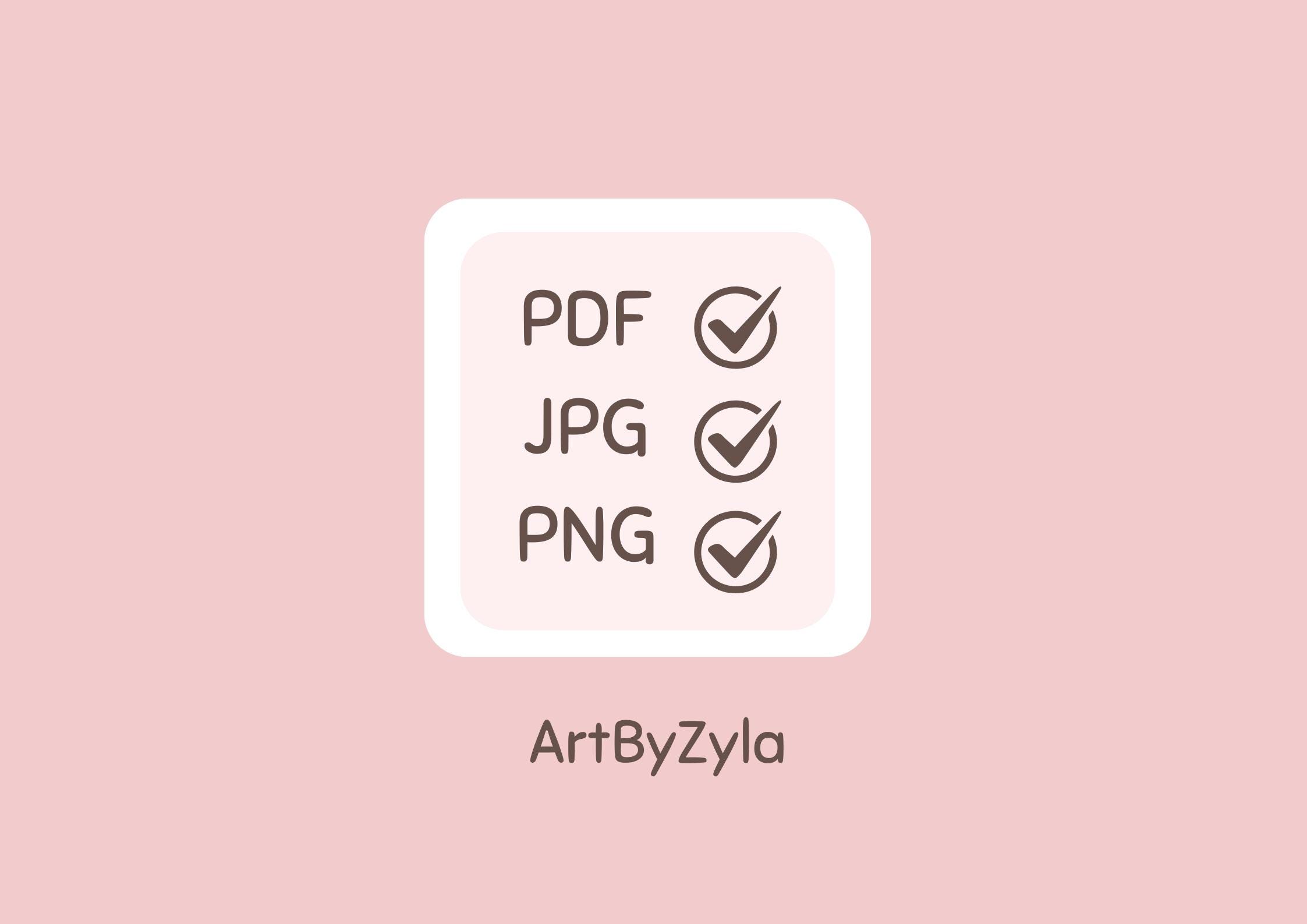 Cute Pastel-themed Periodic Table - Etsy