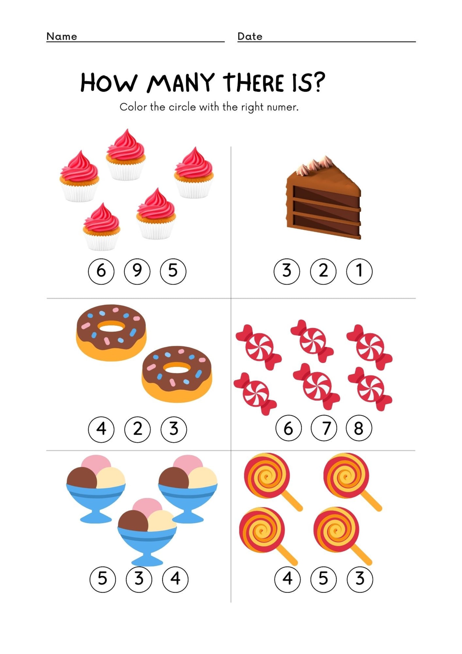 50 Printable Math Worksheets. Numbers 1-30. Preschool - 1st Grade. - Etsy