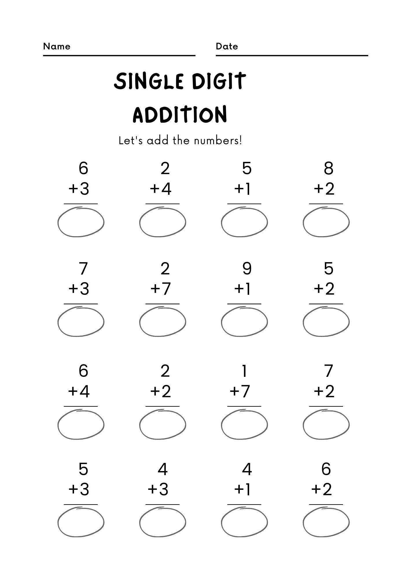 50 Printable Math Worksheets. Numbers 1-30. Preschool - 1st Grade. - Etsy