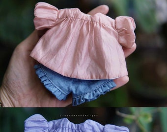 Vintage White Nightgown Blythe Doll Clothes,1/6 Doll Clothes for Azone ...