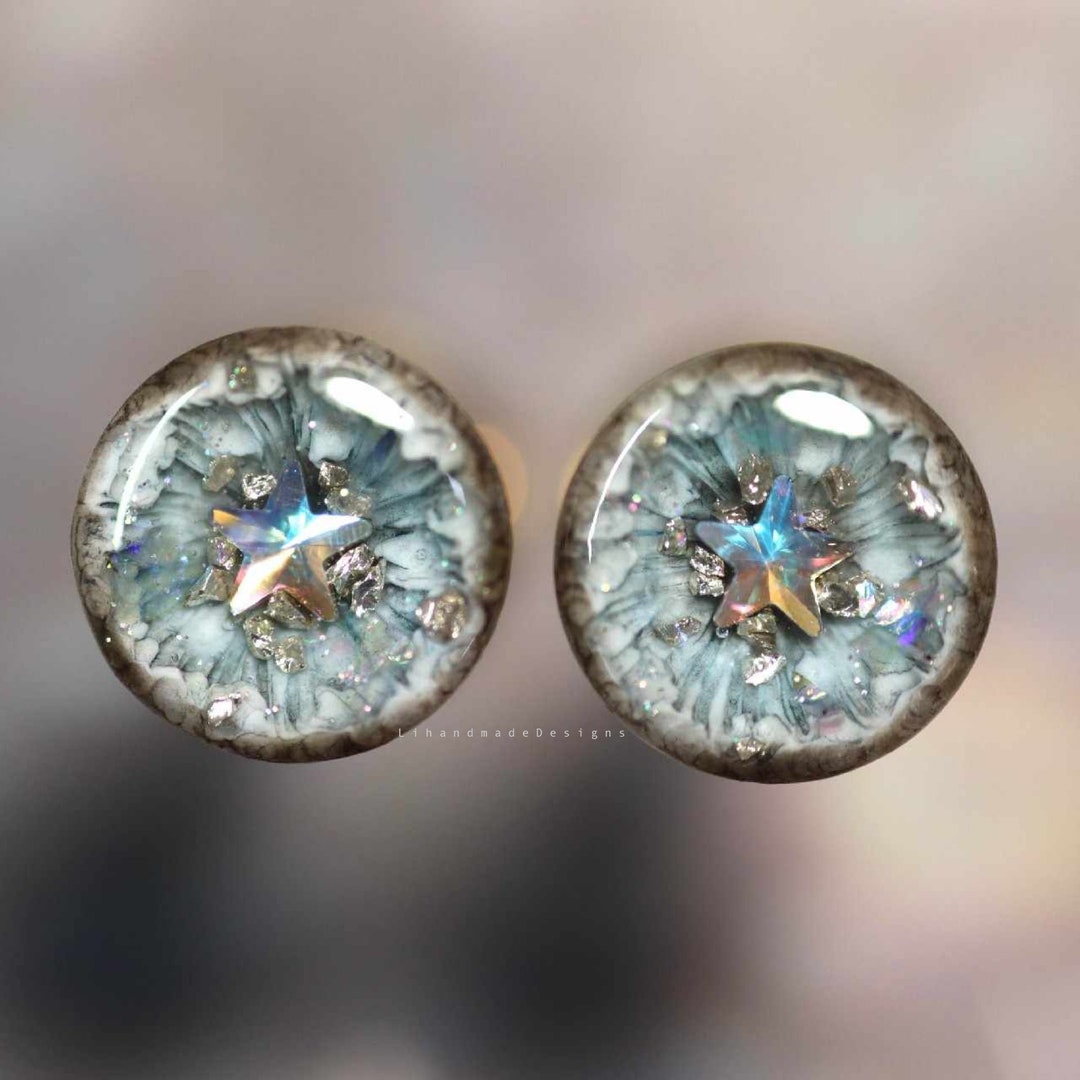 Handmade 3D Blythe Eye Chips: Swarovski Crystal, Realistic Doll Eyes - Etsy