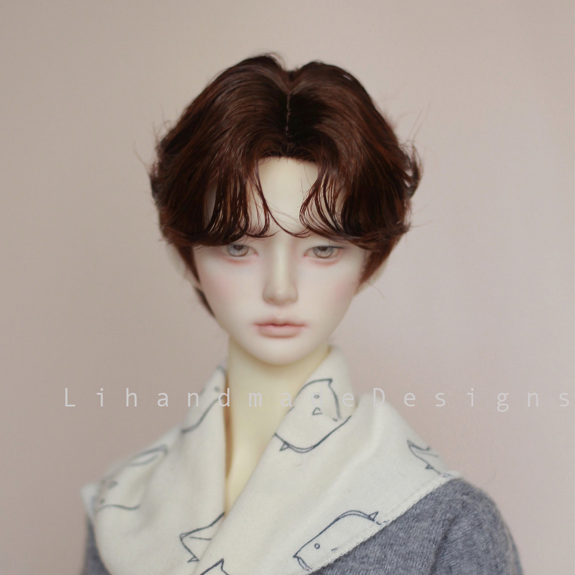 In Stock 8-9'' 7-8 Handmade Bjd Hair Styled Doll - Etsy