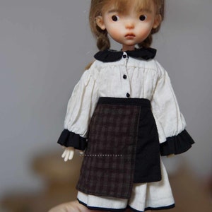 Top+skirt+apron Blythe Doll Clothes,1/6 Doll Clothes for Azone OB24 ...