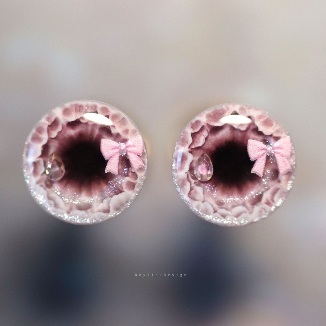 Crystal Blythe Eye Chips With Swarovski Crystal/handmade 3D Blythe Eyechips/realistic Blythe ...