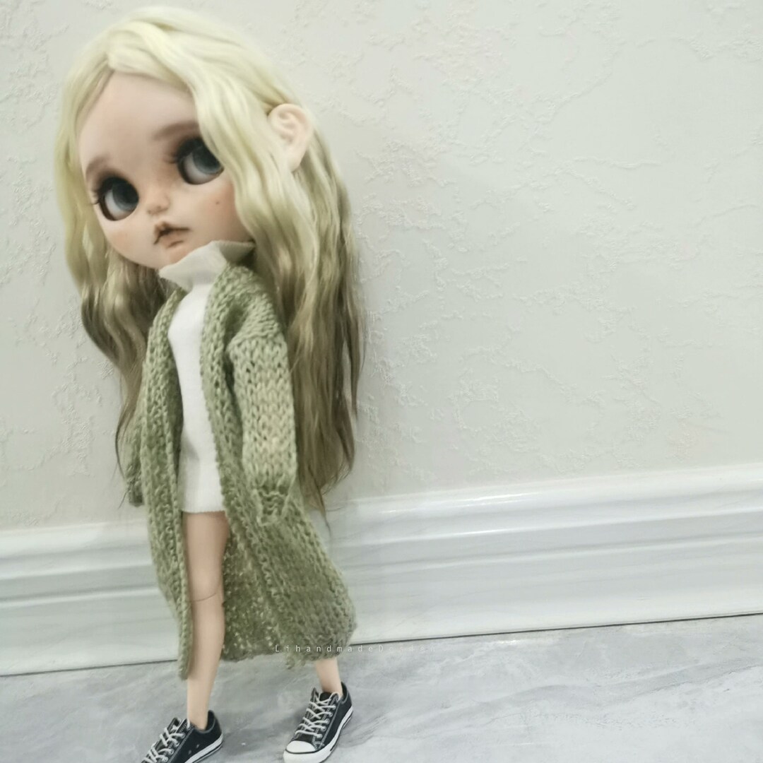 Fashion Long Sweater Blythe Doll Clothes,1/6 Doll Clothes for Azone ...