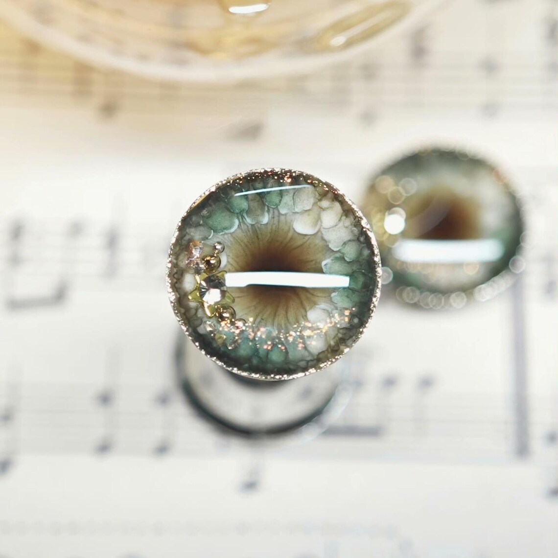 Handmade Blythe Eye Chips: Realistic Swarovski Crystal Doll Eyes - Etsy