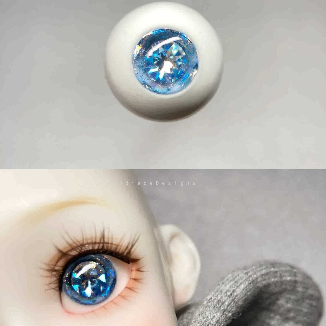 BJD Doll Resin Eyes With Swarovski/crystal Eyes/diamond Eyes/eyes for ...