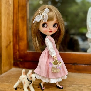 4 Piece Pink Blythe Dress, Blythe Doll Clothes,1/6 Doll Clothes for ...