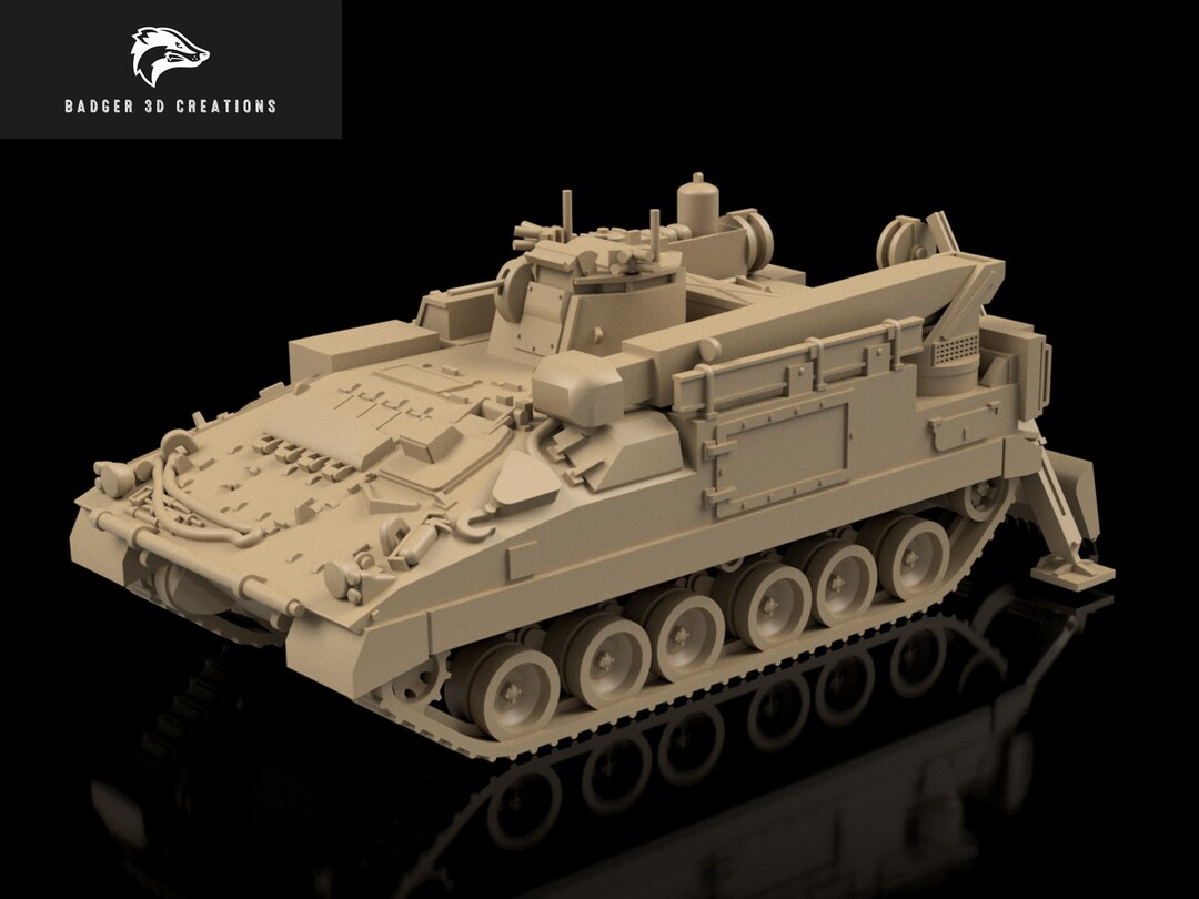 British FV512 Engineer Vehicle Badger 3D Exclusive Modern Warfare ...