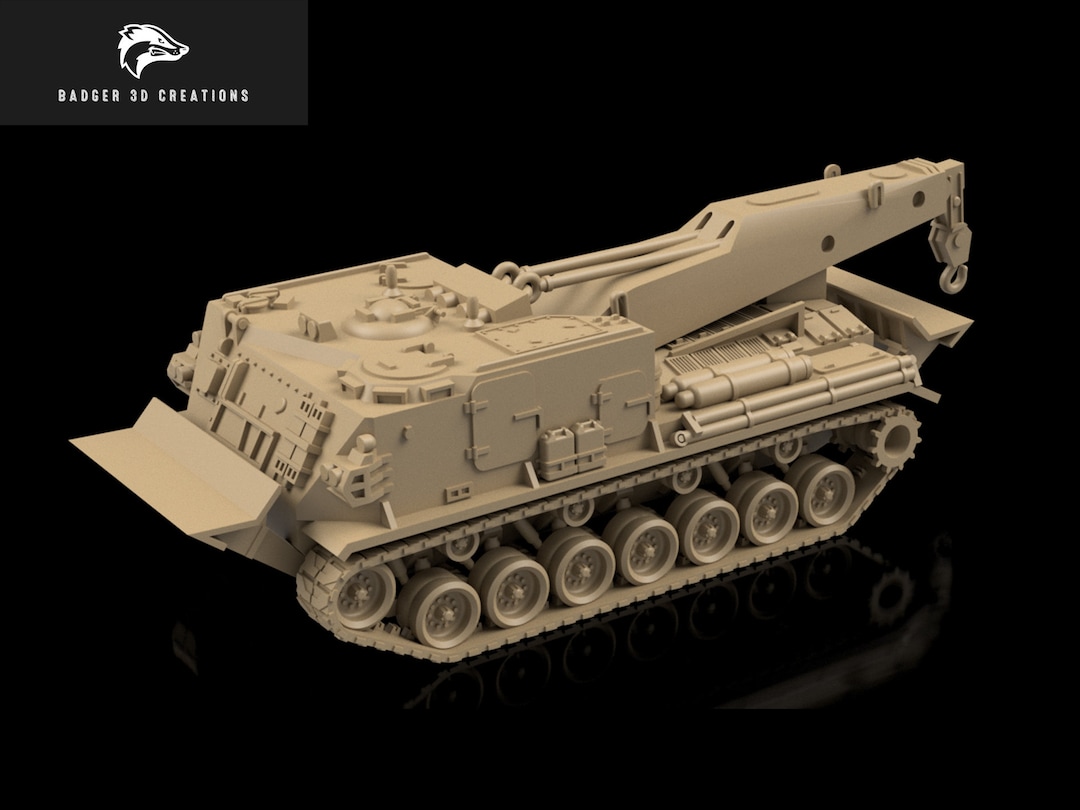American M51 Heavy Recovery Vehicle Modern Warfare/wargames - Etsy