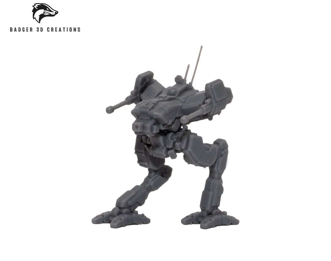 Locust Mech for Battletech 6mm Scale With Hex Base - Etsy Australia