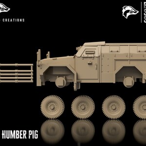 MK2 Humber Pig Modern Warfare/wargames Badger Sett Studios - Etsy Australia