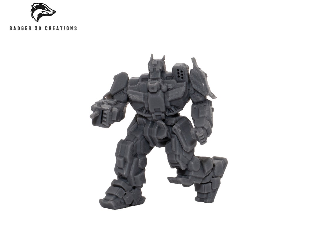Wolverine Mech for Battletech 6mm Scale With Hex Base - Etsy