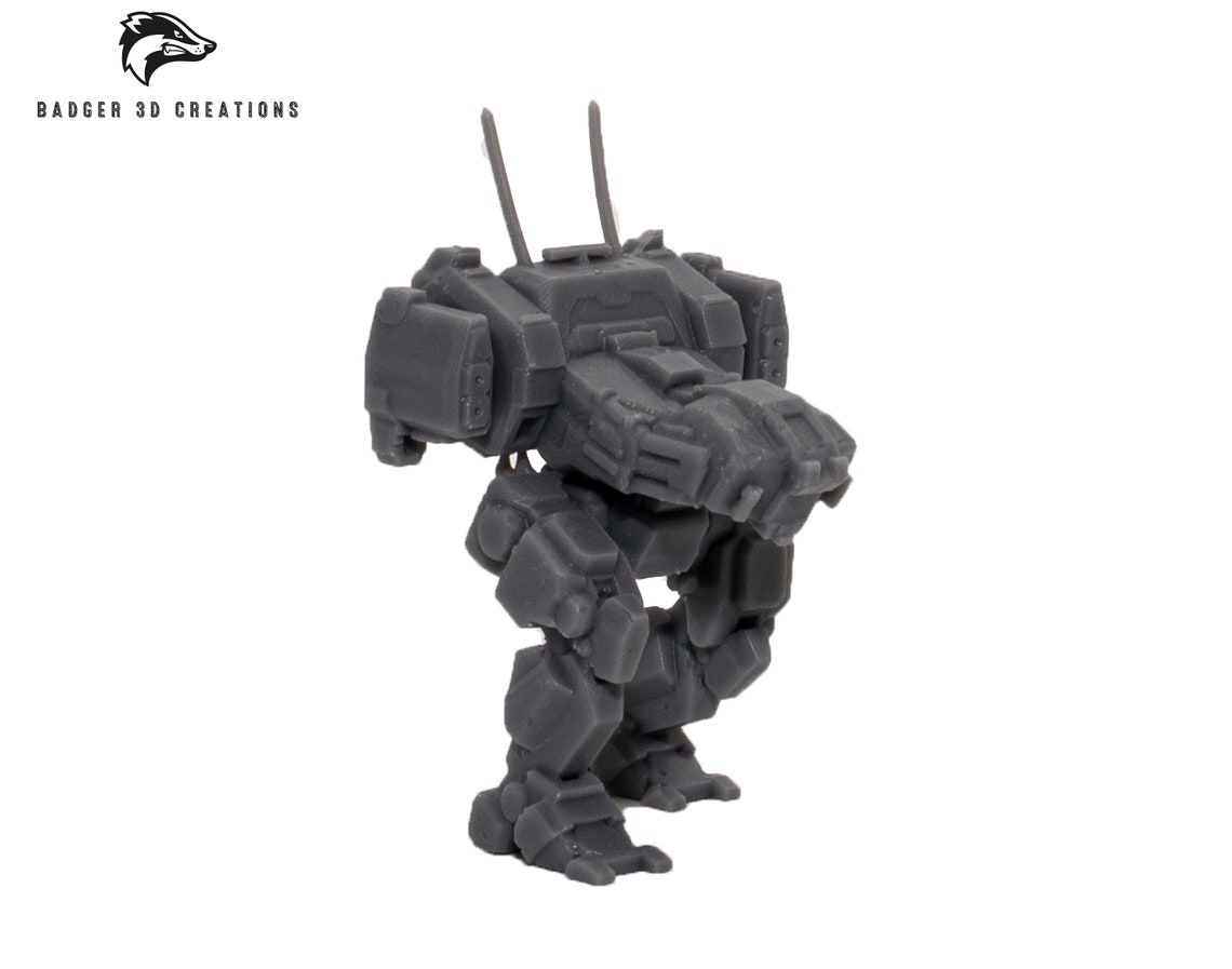 Jenner Mech for Battletech 6mm Scale With Hex Base - Etsy UK