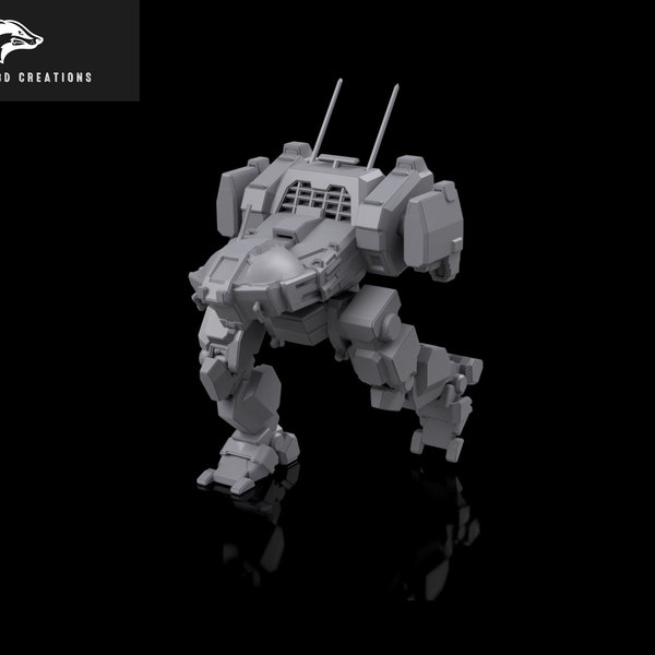 Battletech Mongrel Miniature - Etsy