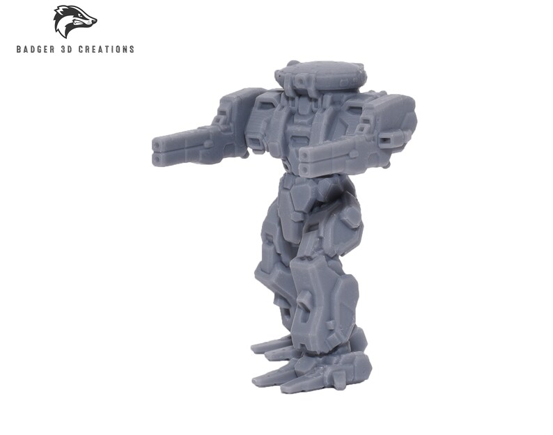Rifleman Mech for Battletech 6mm Scale With Hex Base - Etsy